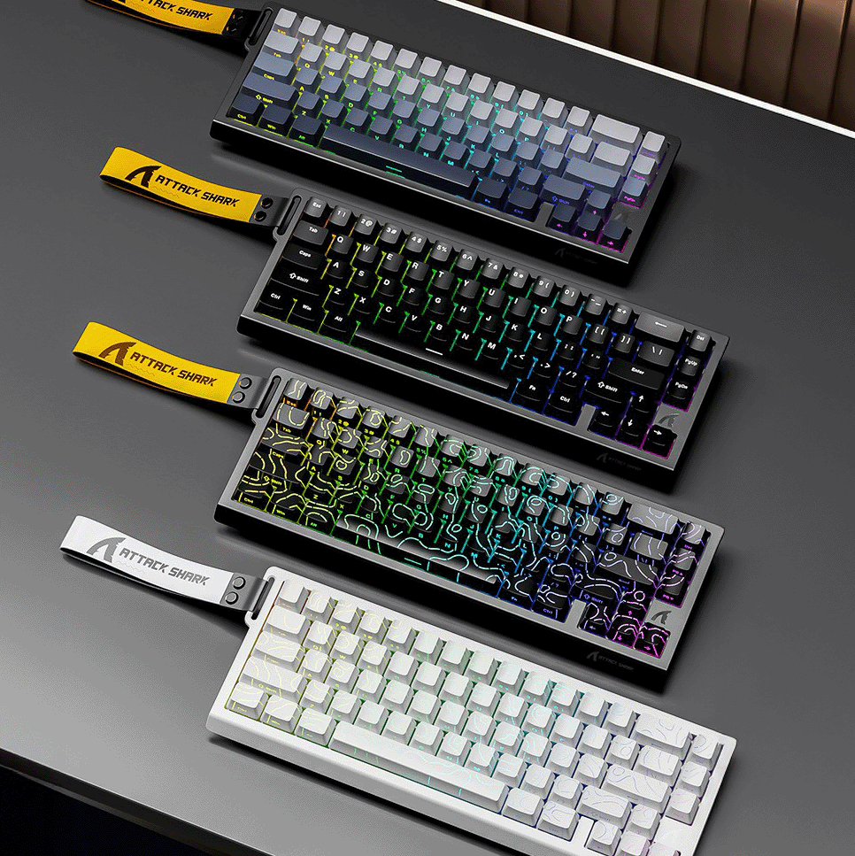 Attack Shark X68 HE Rapid Trigger Gaming Keyboard - Sri Lanka